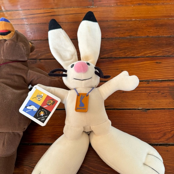 Mattel | Toys | Retro 202 Olympic Mascot Stuffed Animals Set Of 3 ...